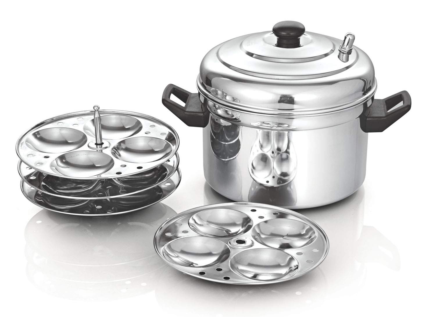 Buy Devidayal Stainless Steel Idli Cooker for Kitchen Online at Low ...