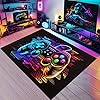 Amazon.com: ERWAAD Gaming Rug for Boys Room - Gamer Rug with Controller ...