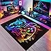 Amazon.com: ERWAAD Gaming Rug for Boys Room - Gamer Rug with Controller ...