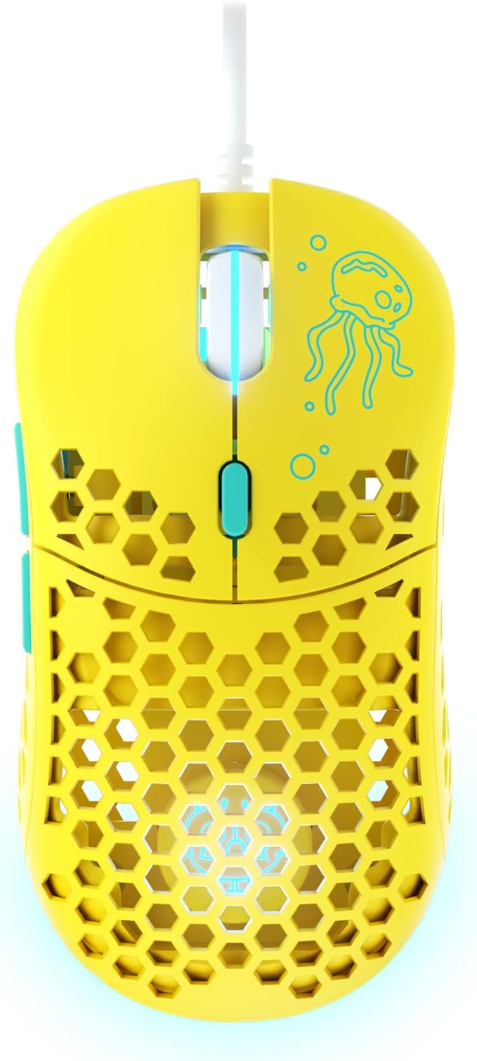 Ghost M1 – Yellow Edition - Super Lightweight Gaming Mouse - Gaming PC ...