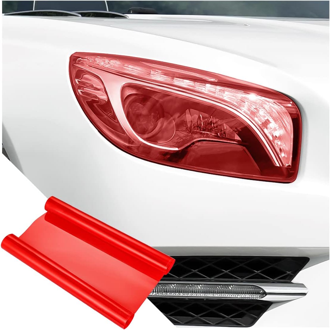 Amazon.com: 12 by 48 Inches Self Adhesive Headlight, Tail Lights, Fog ...