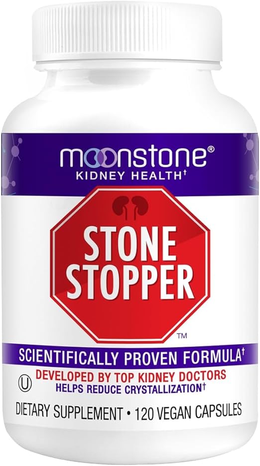 Amazon.com: Moonstone Stone Stopper Capsules, Kidney Stone Prevention ...