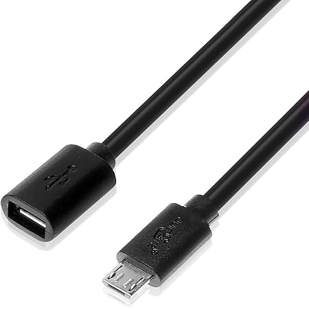 PremiumCord Micro USB Extension Cable 2 m USB Micro B Female to Micro B ...