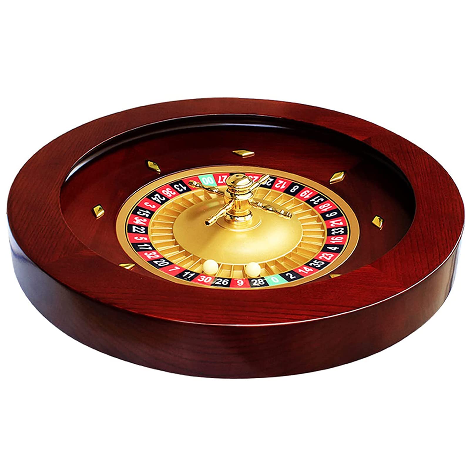 Rouletterad Doppelnull