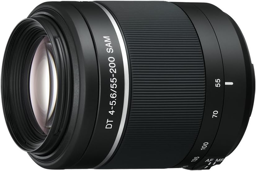 Amazon.com : Sony SAL55200-2 A Mount - APS-C DT 55-200mm F4-5.6 SAM ...