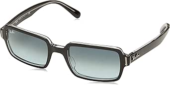 Amazon.com: Ray-Ban RB2189 Benji Rectangular Sunglasses : Clothing ...
