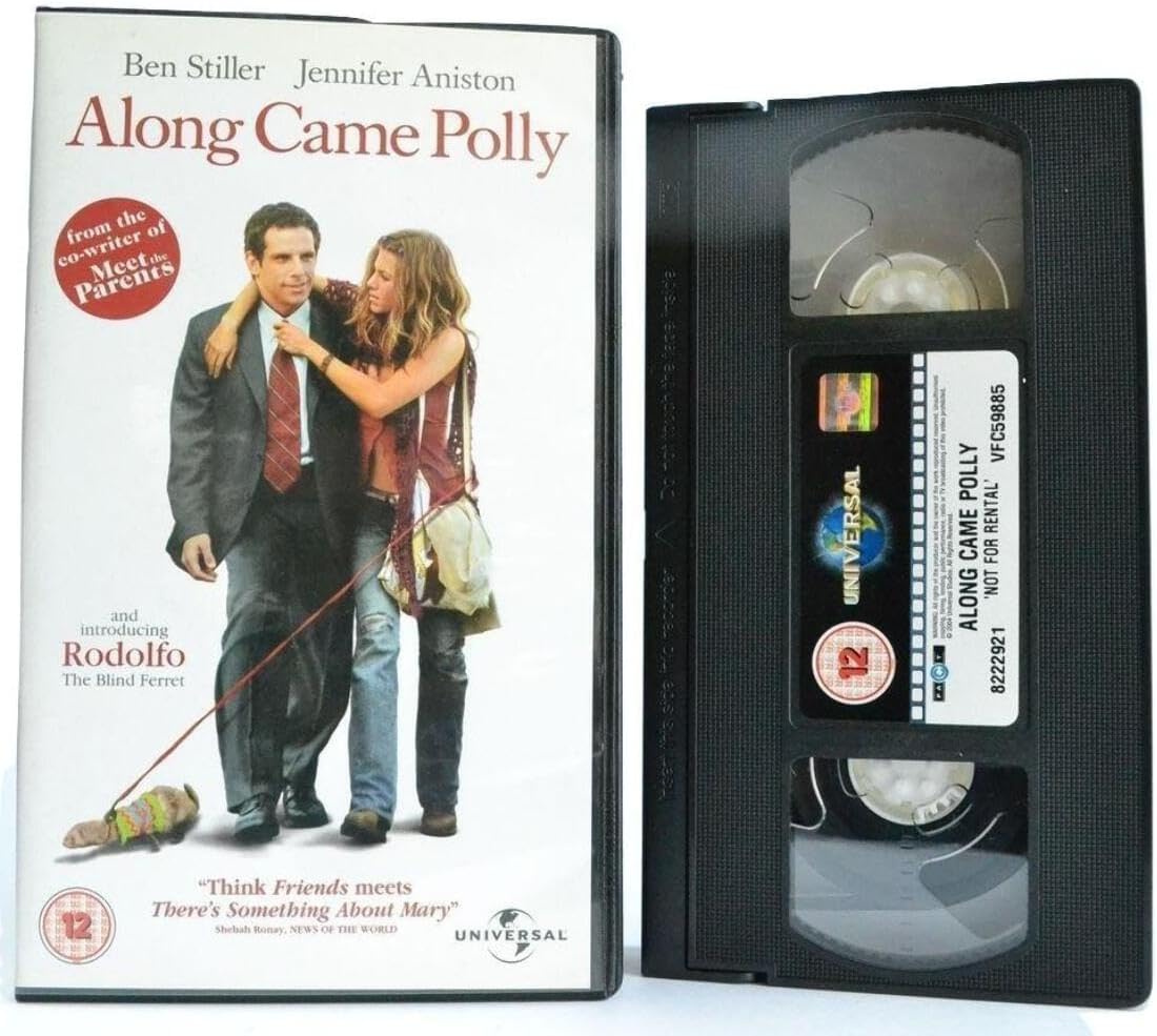 Amazon.com: Along Came Polly [VHS] : Ben Stiller, Jennifer Aniston ...