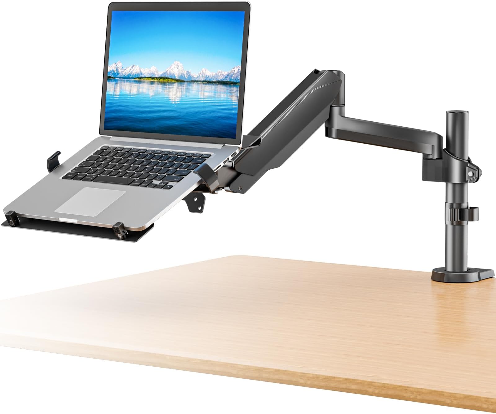 Amazon.com: Mount-It! Laptop Desk Mount Arm with Gas Spring | Full ...
