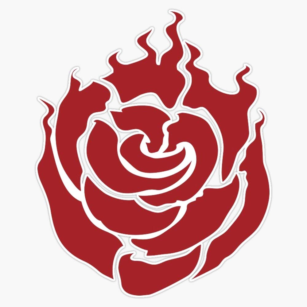 Amazon.com - Rwby Rose - Small Sticker Decal Vinyl Bumper Sticker Decal ...