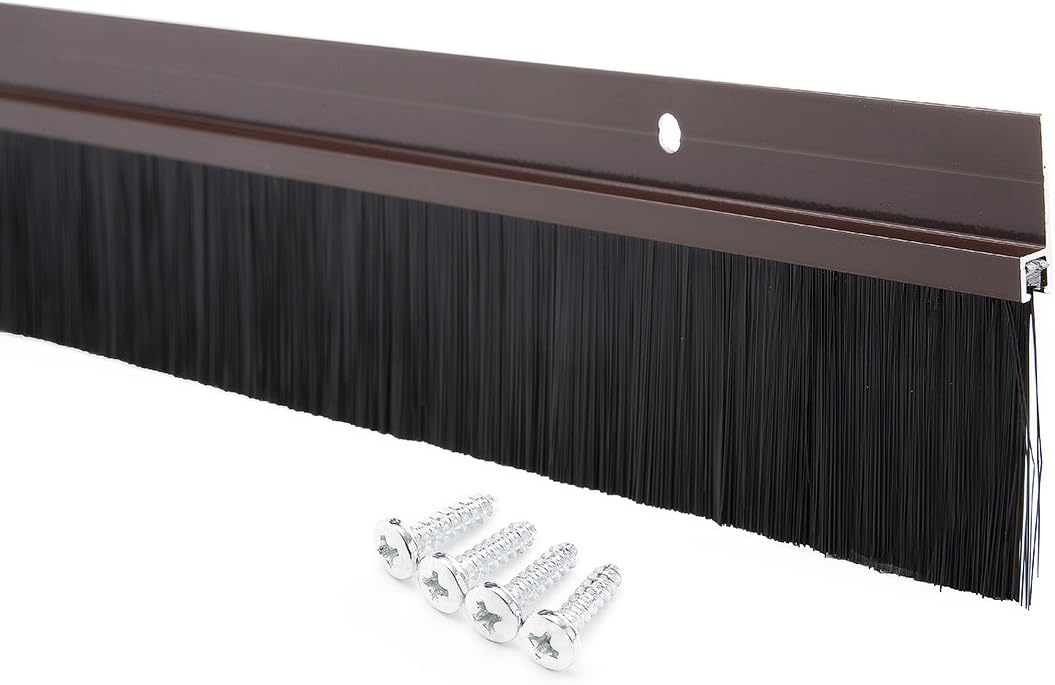Retsun Double Layer 1 Set x39.37 Inches Long Brush Hair 3 Inches Door ...
