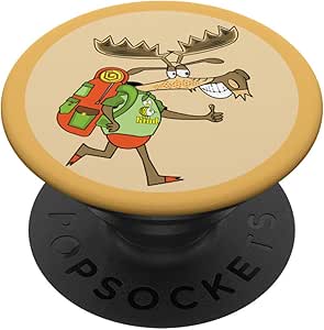 Amazon.com: Be Kind to the Adorable Cute Woodland Moose Hiking : Cell ...