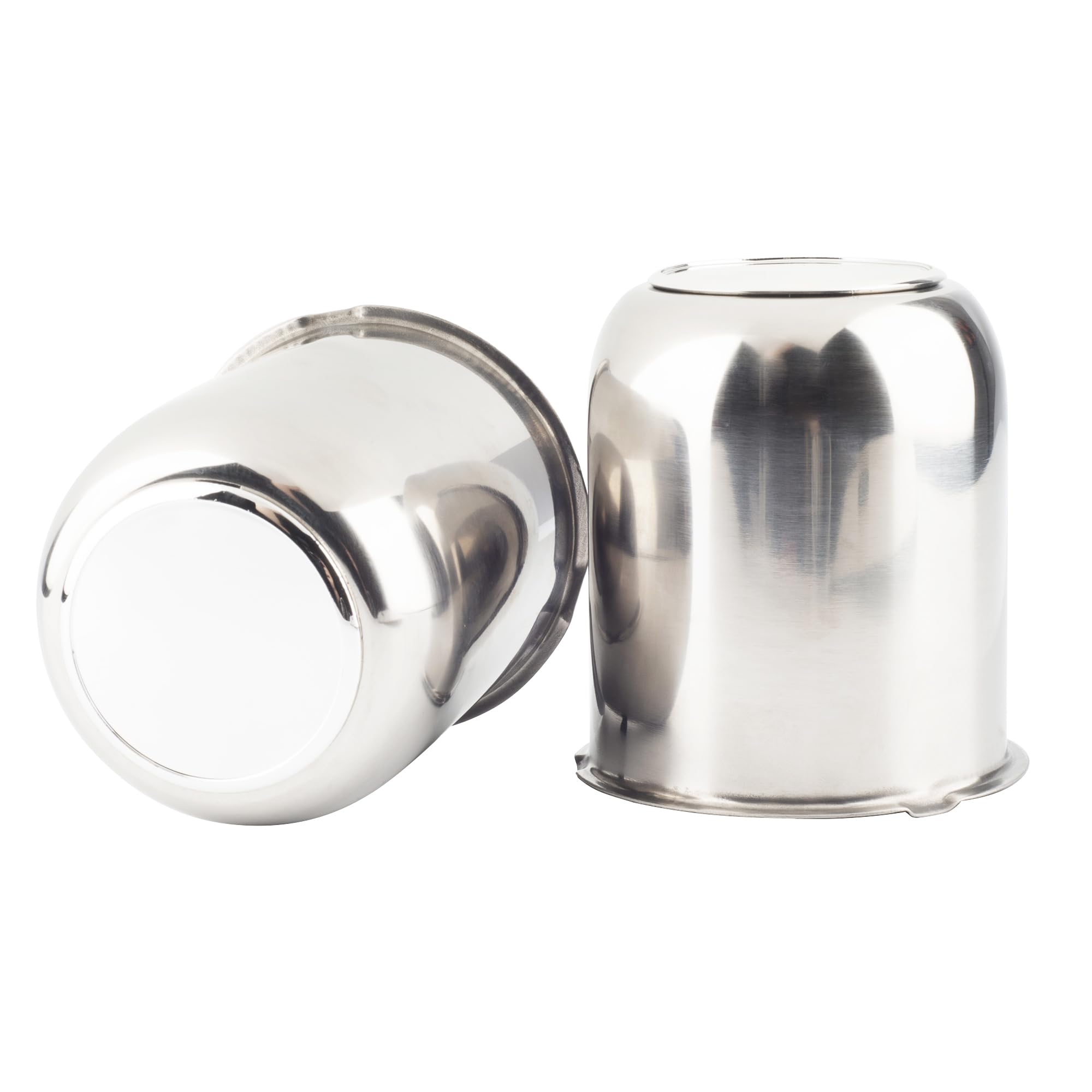 Amazon.com: Rheedal 2Pcs 3.19inch Stainless Trailer Wheel Center Caps ...