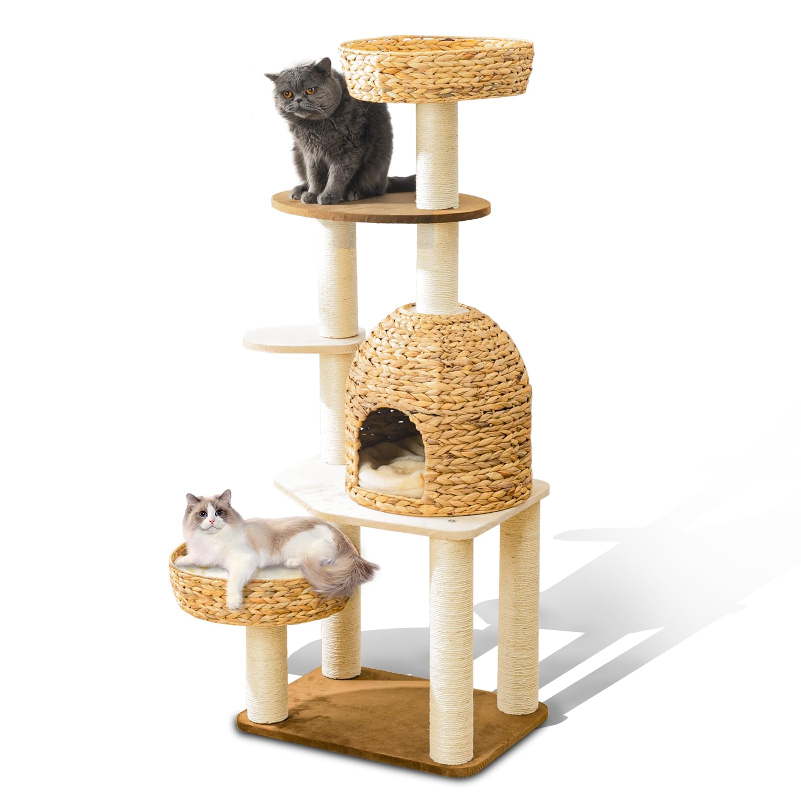 Amazon.com : Modern Cat Tree Tower for Large Cats, Cat Furniture ...