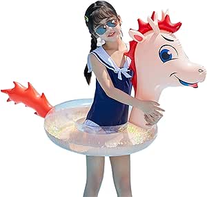 Amazon.com: Animal Inflatable Pool Float with Glitters, Bling Shine ...