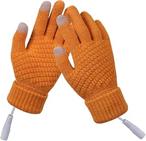 Amazon.com: USB Heated Gloves for Women and Men,Heating Pattern ...