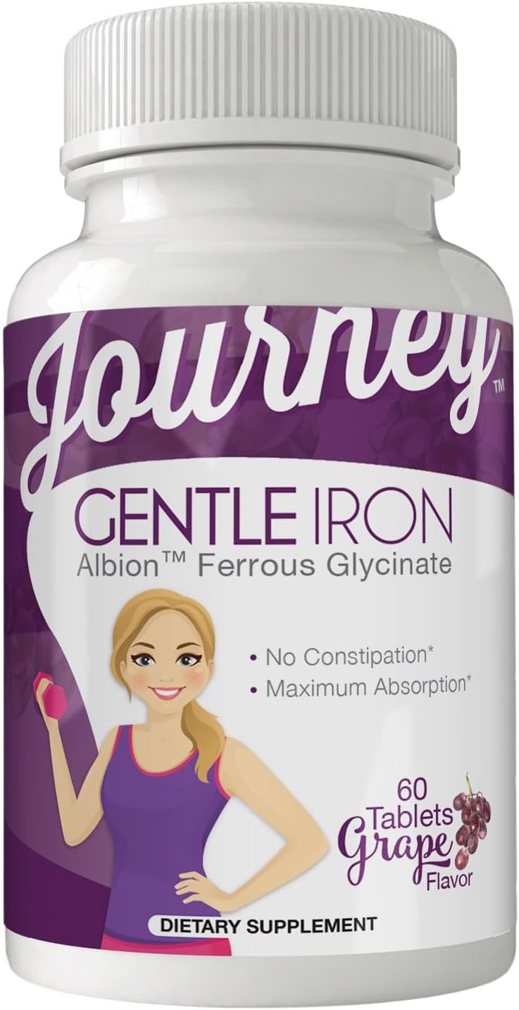 Amazon.com: Journey 30mg Gentle Iron Grape Melt Tablets by Bariatric ...