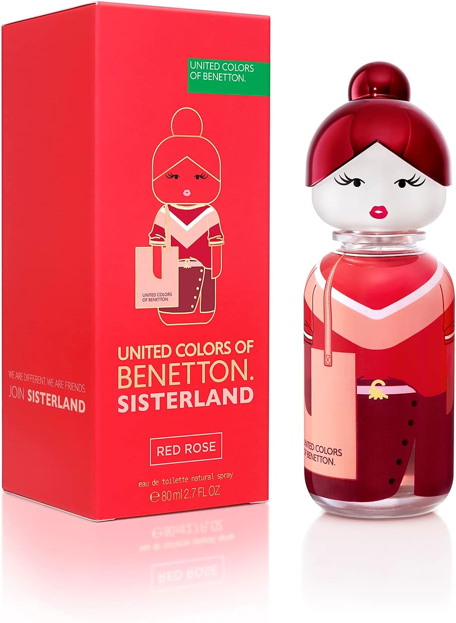 United Colors of Benetton - Sisterland Red Rose, Eau de Toilette for ...