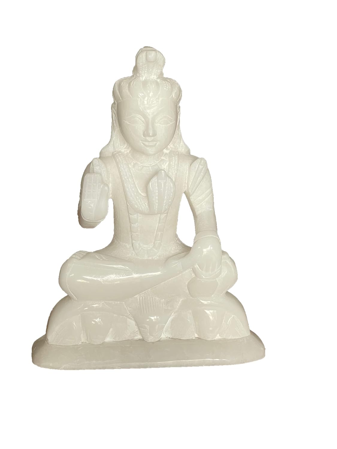 Buy BABA RAMDEV MARBLE HANDICRAFT 5 inch Small Lord Shiva Decorative ...