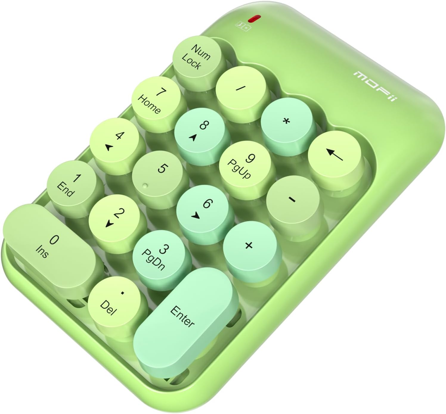 Amazon.com: MOWUX Wireless Number Pads, Cute Colorful Numeric Keypad ...