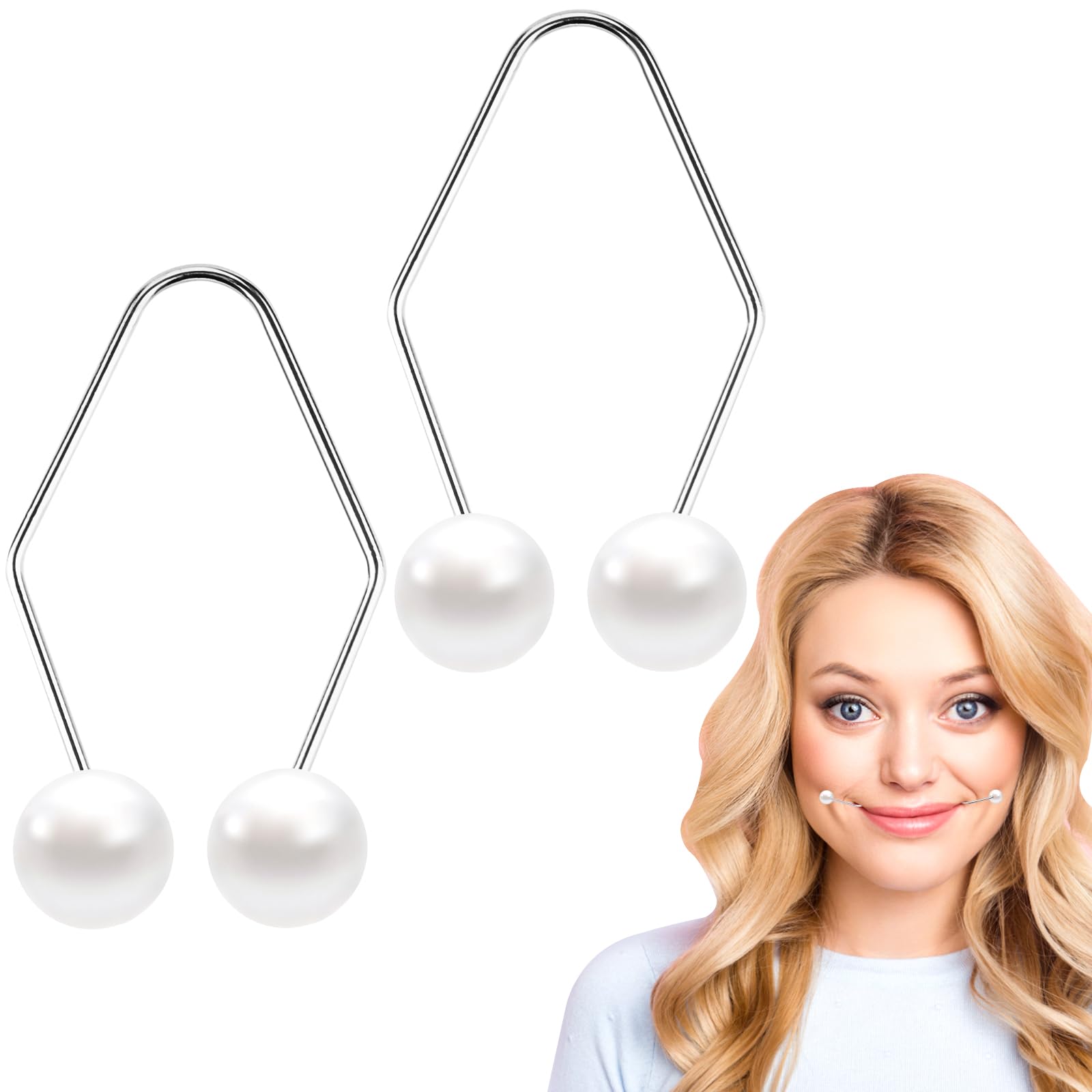 Vibbang Dimple Maker for Cheek, Facial Dimple Trainer, Stainless Steel ...