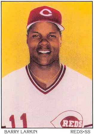 Amazon.com: 1990 Score Baseball #689 Barry Larkin Cincinnati Reds DT Official MLB Trading Card ...