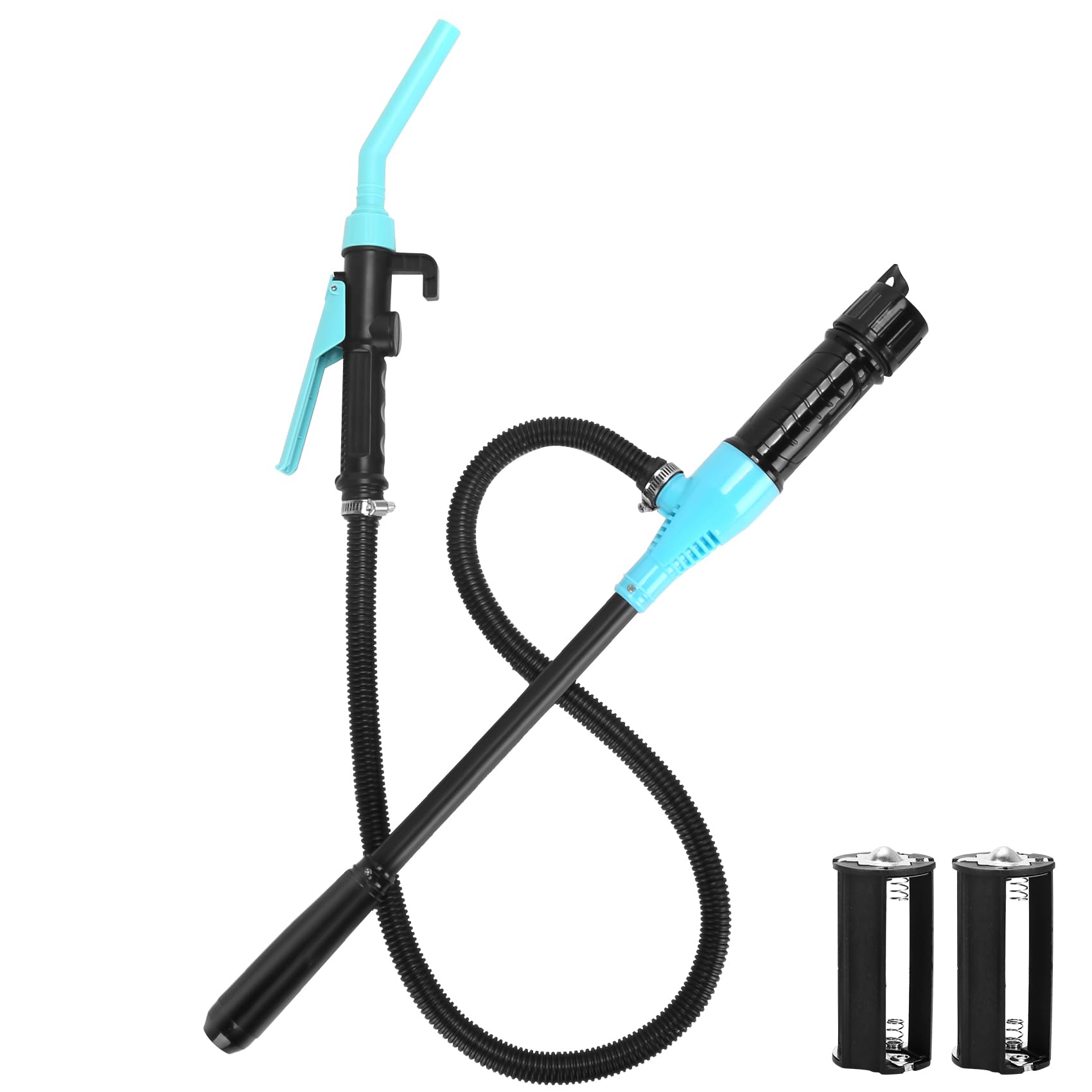 Amazon.com: Flantor Portable Power Battery Pump, 2.6 GPM Hand Fuel ...