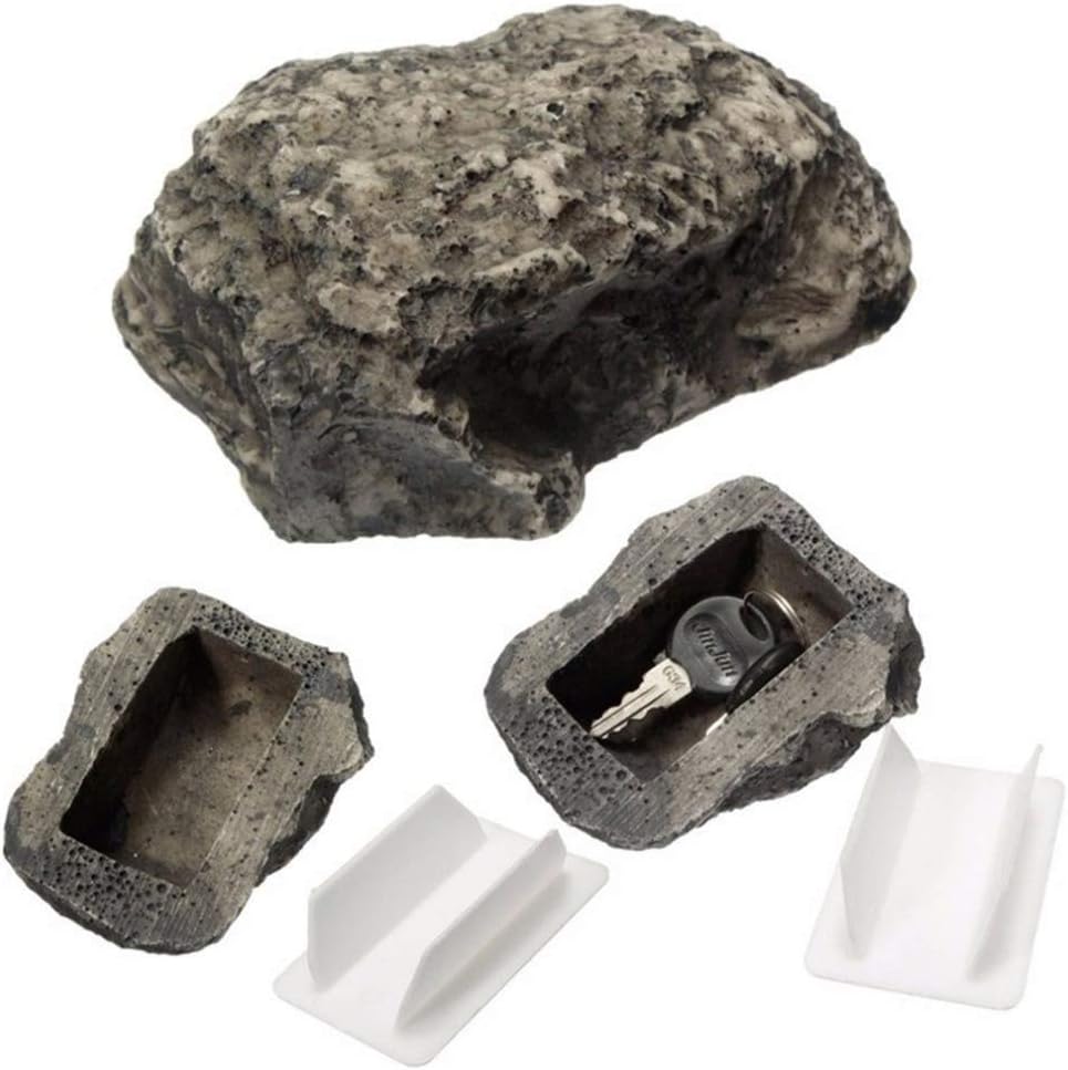 FingerLakes Hide-A-Spare Key Fake Rock - Looks, Feels & Weighs Like ...