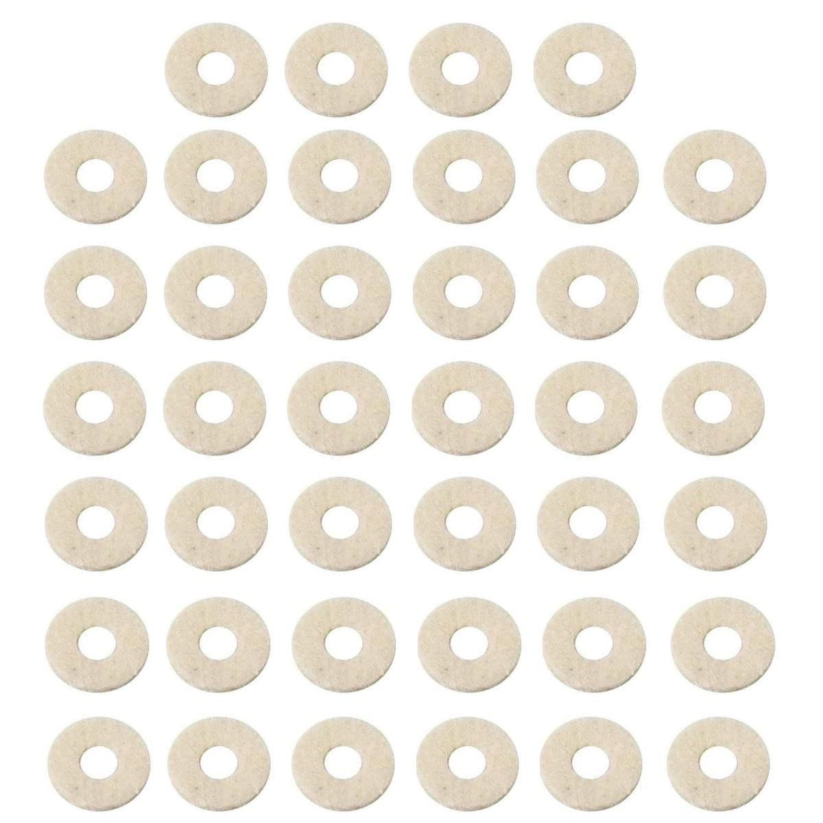 Amazon.com: TUOREN 40Pcs Trumpet Valve Pads Trumpet Felt Washers ...