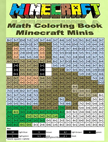 Minecraft Math Coloring Book - Minecraft Minis : Taane, Theo von ...
