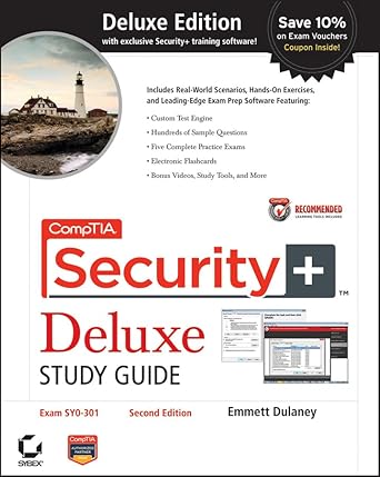 Amazon.com: CompTIA Security+ Deluxe Study Guide Recommended Courseware ...