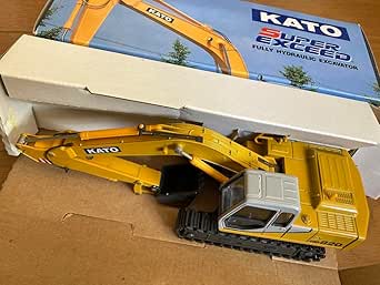 Amazon | 加藤SUPER EXCEED HD820 フルハイドロリックショベル 1/43 | ミニカー・ダイキャストカー | ホビー