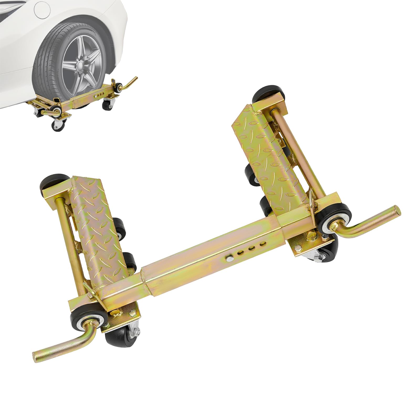 Amazon.com: JAYGOVAN Heavy Duty Wheel Dolly, 2204 lbs/1 T Capacity Car ...