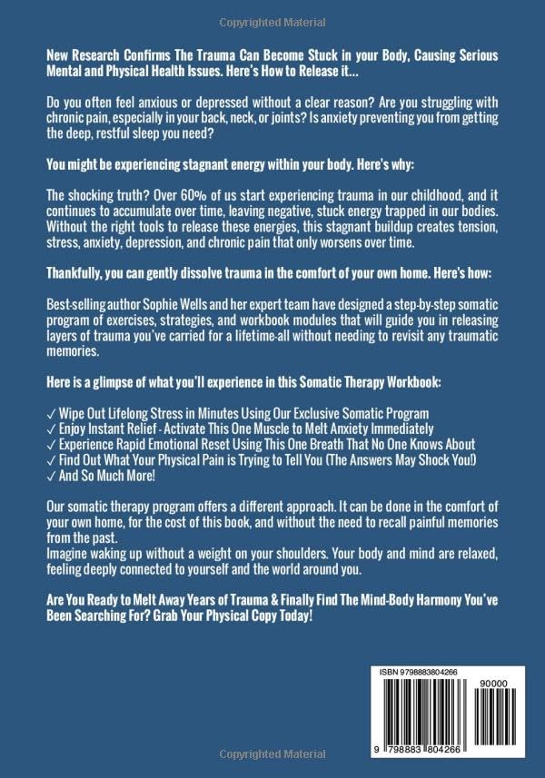 Snapklik.com : Somatic Therapy Workbook: Overcome Past Trauma, Manage ...