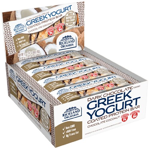 Amazon.com: Rickland Orchards Dark Chocolate Bars, Coconut, 12 Count