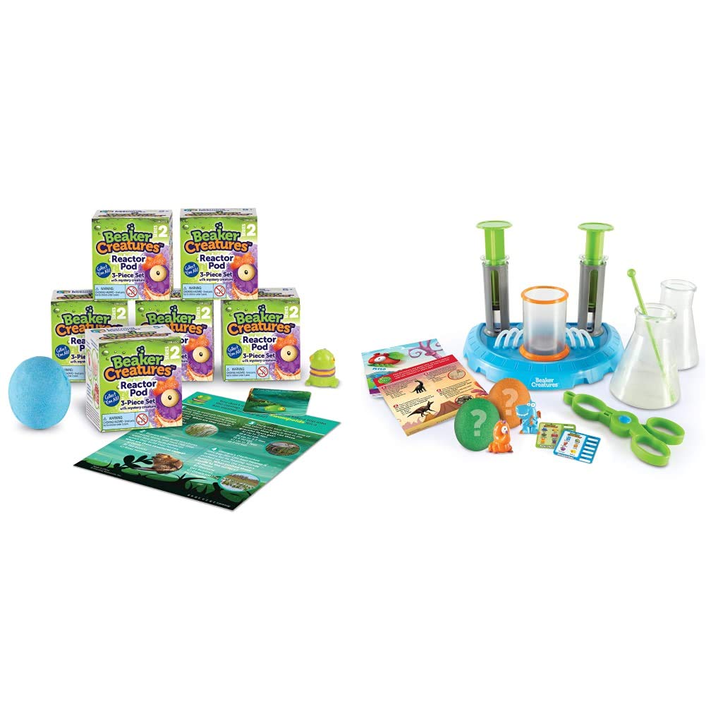 Buy Learning Resources Beaker Creatures Series2 Reactor Pod LER3825 6pk ...