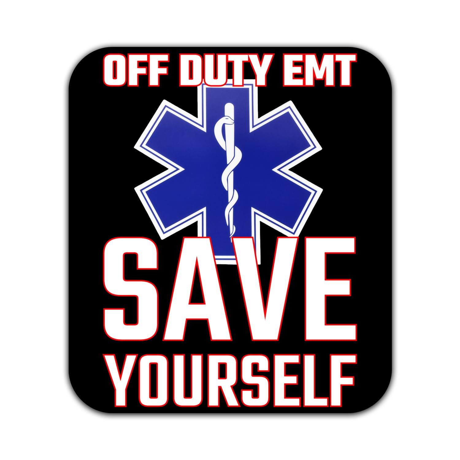 Amazon.com - EMT First Responder Funny Decal Sticker - for Cars ...