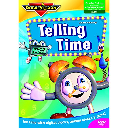 Amazon.com: ROCK N LEARN TELLING TIME DVD (Set of 6) : Movies & TV