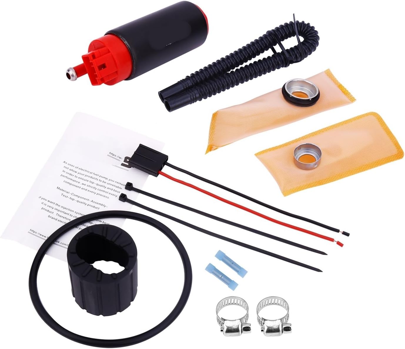 Amazon.com: High Pressure Fuel Pump, Fuel Pump Module.255LPH Fuel Pump ...