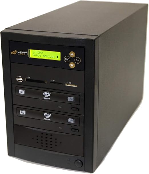 Amazon.com: Acumen Disc 1 to 1 Multimedia Backup Duplicator - CF SD MS ...
