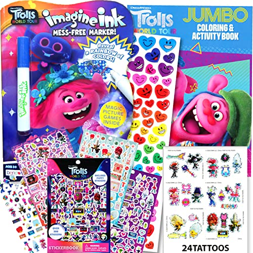 Snapklik.com : DreamWorks Trolls Coloring And Activity Books Bundle