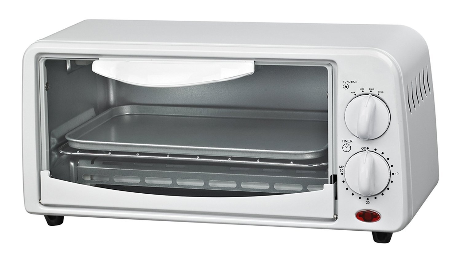Amazon.com: Courant to-226 621 W 2 Slice Compact Toaster Oven with Bake ...