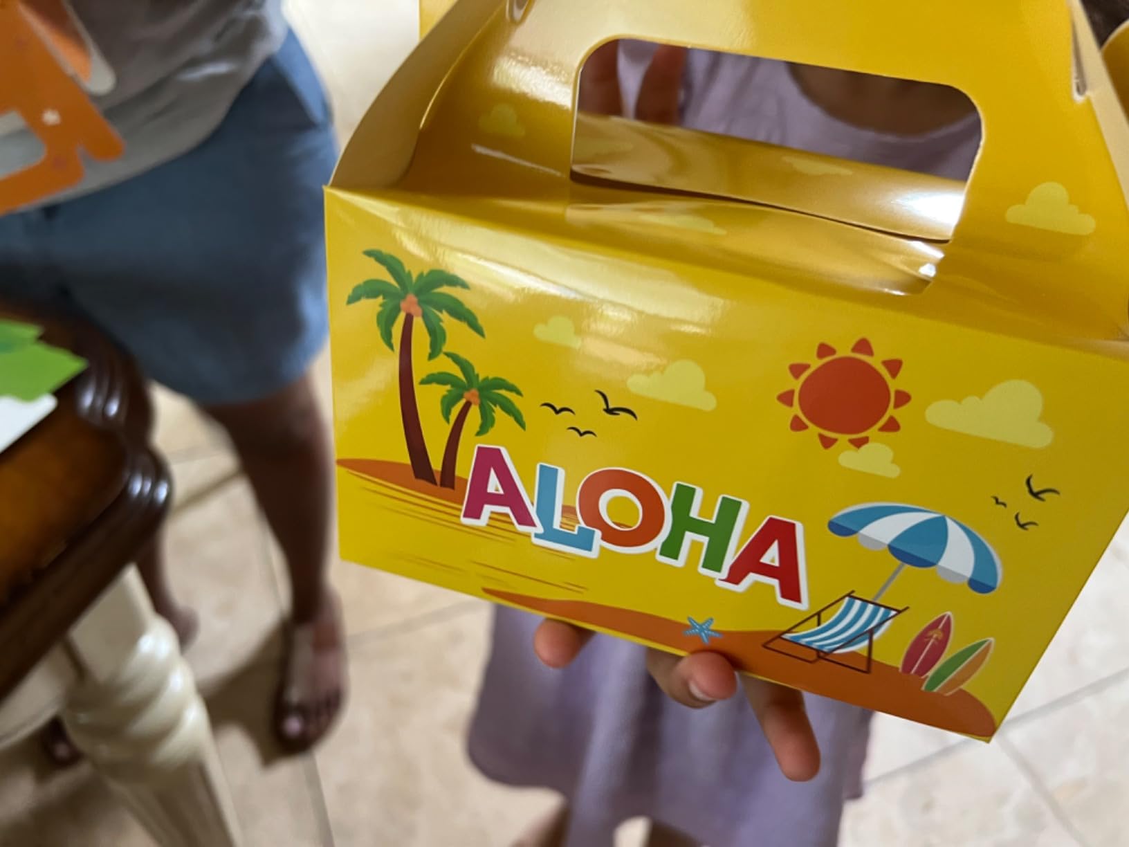 Amazon.com: Fuyoooo 36 Pcs Hawaiian Tropical Treat Boxes Luau Hawaii ...