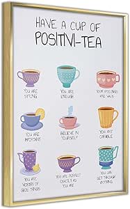 Amazon.com: Positivi-tea Positivity Self Affirmation Digital Canvas ...