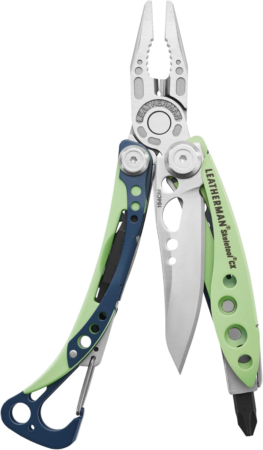 LEATHERMAN, Skeletool CX, 7 en 1, ligera, multiherramienta minimalista ...