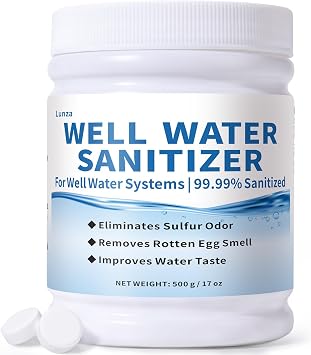Amazon.com: Lunza Well Water Sanitizer Kit – 99.99% Well Cleaning ...