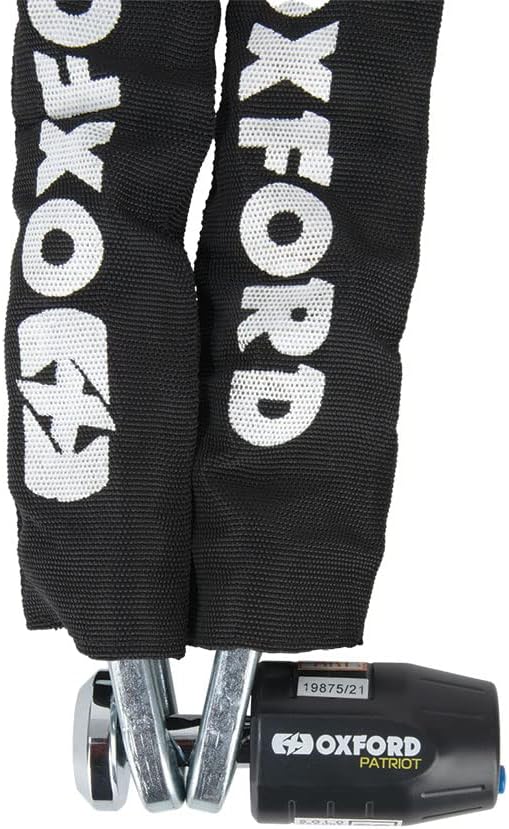 Oxford Hardcore XL High Security Motorbike Chain and Lock - 1.5M ...