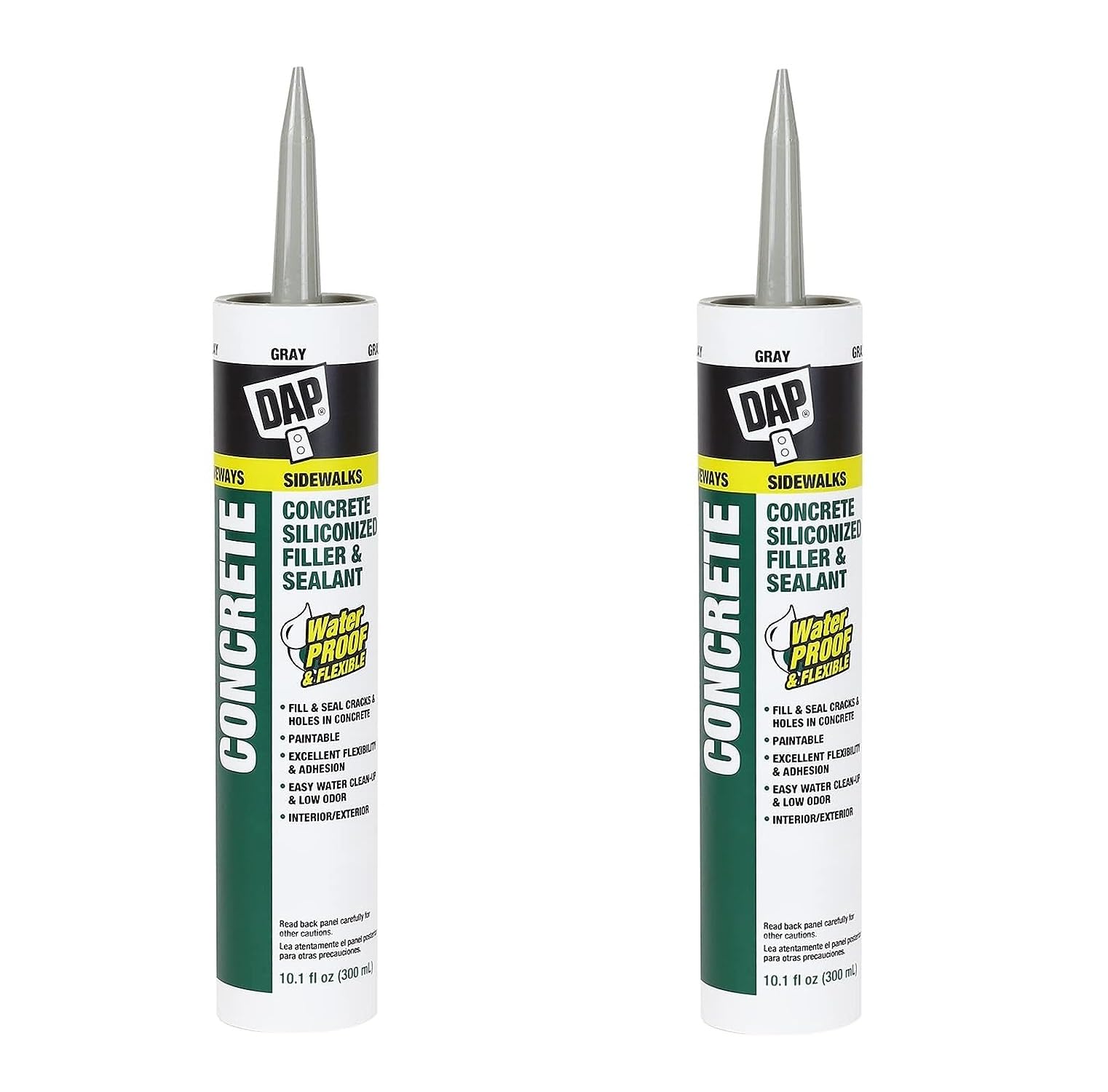 Amazon.com: DAPConcrete Watertight Filler and Sealent 10.1 ounce Gray ...