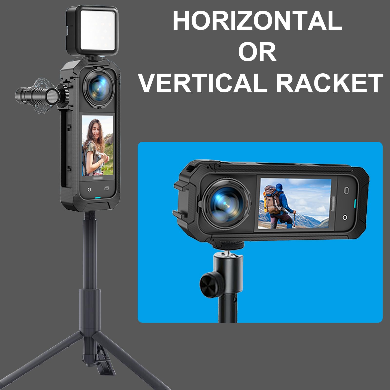 Insta 360 X4 Accessories Rszfnjxry 360 Ace Series Aluminum Frame Cage ...