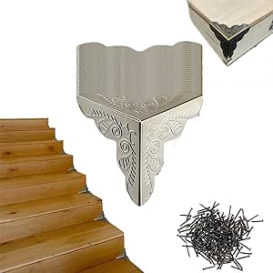 Amazon.com: 100PCS Stair Dust Corners for Wooden Steps,Antique Dust Corners for Stairs,Stair ...