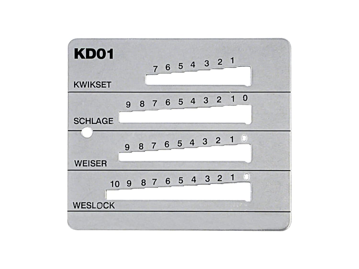 Pro-Lok KD01 KW1,SC1,WK1 & WE1 Key Decoder – BigaMart